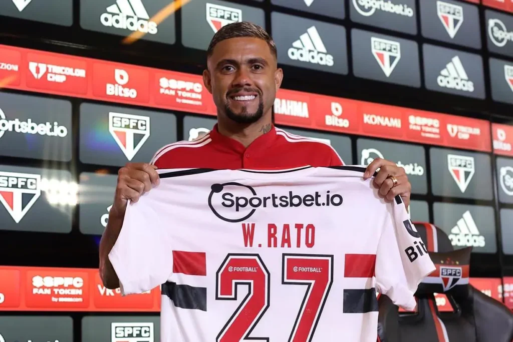 Wellington Rato é o novo reforço do Verdão