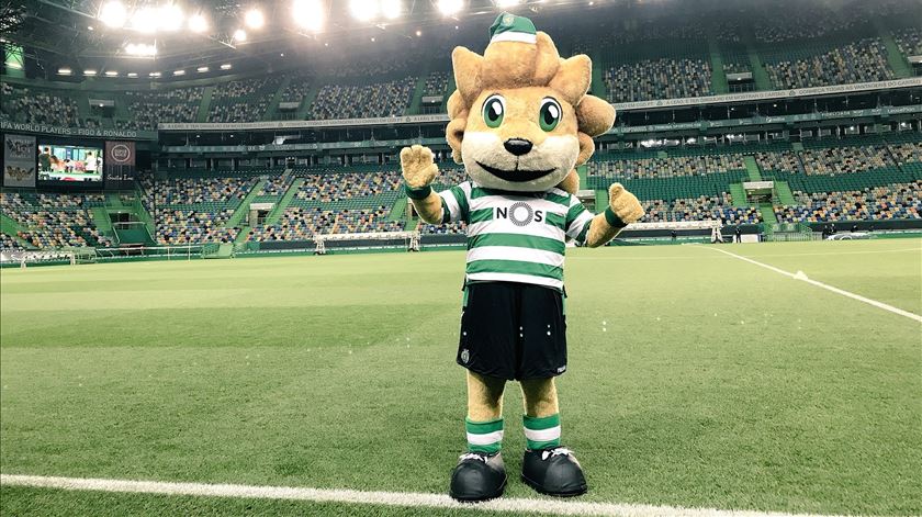 Qual é o mascote do Sporting?