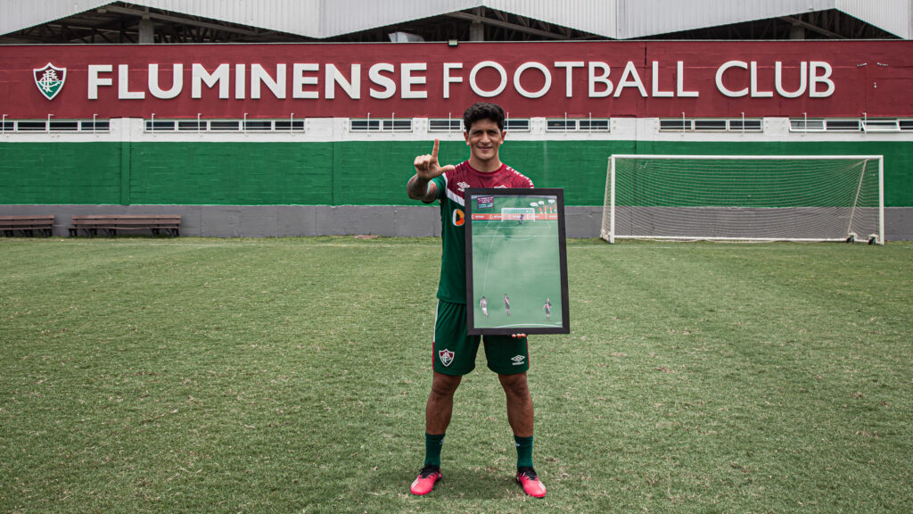 De onde veio o famoso “Faz o L” de Germán Cano? Entenda a origem