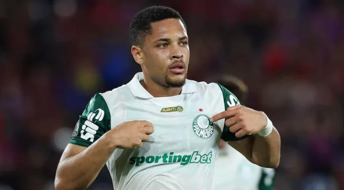Atitude de Vitor Roque no clássico rendeu puxão de orelha no Palmeiras
